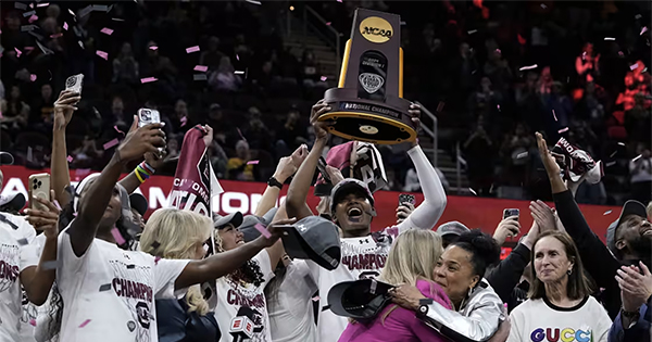 South Carolina Gamecocks Defeat Iowa Hawkeyes Wins Ncaa Womens